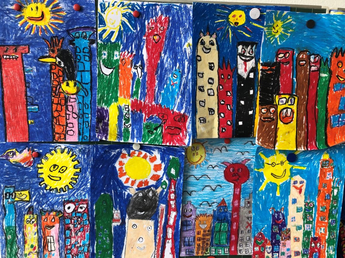 Die Bärenklasse 3a trifft auf den Künstler James Rizzi – GGS ...